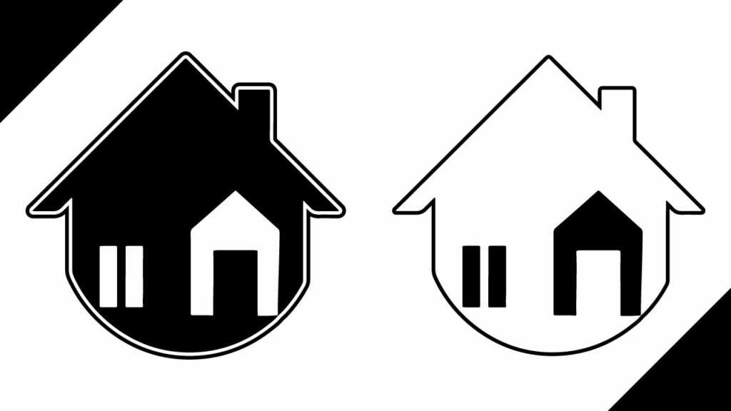 minimal home icon, web homepage symbol, vector website sign,House Icon ...