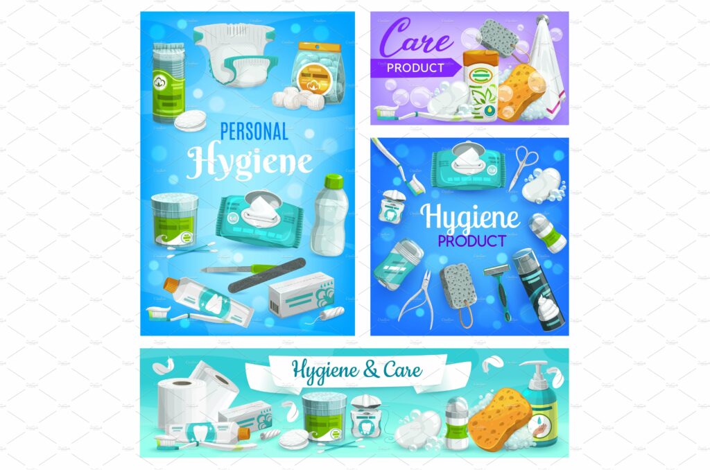Personal care hygiene, body health – MasterBundles