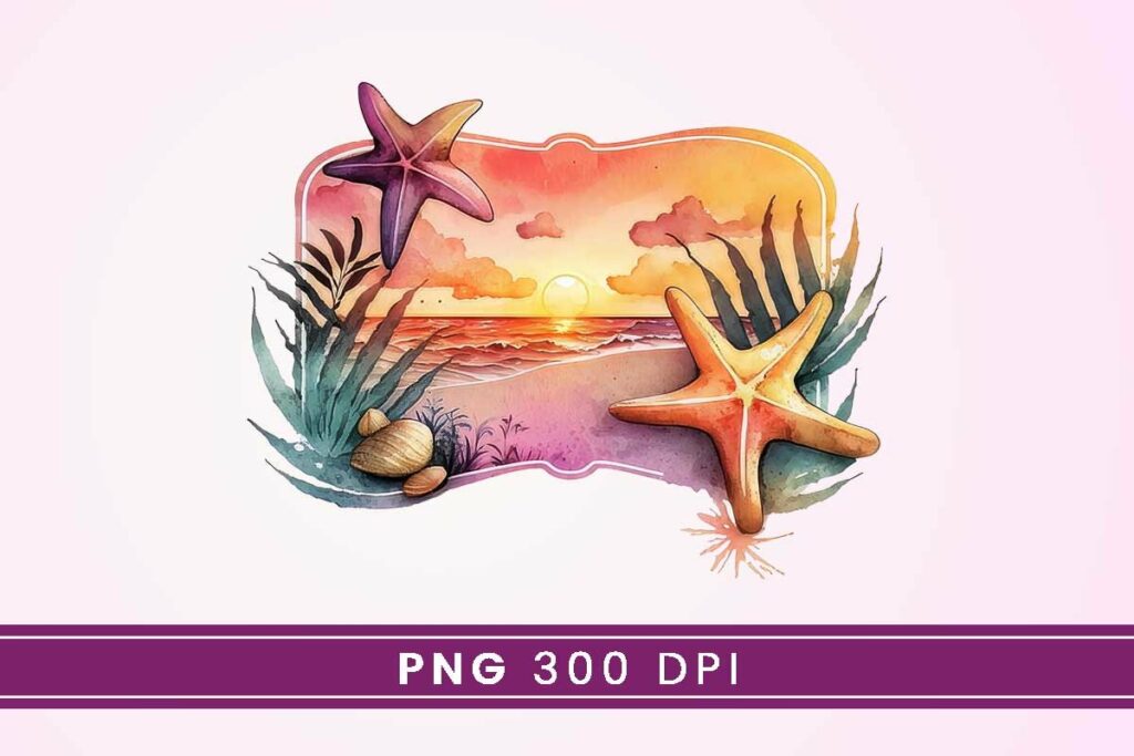 Beach Sunset Rectangular Bundle – MasterBundles