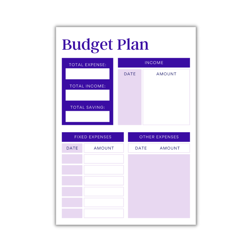 Bill Checklist Planner Canva Template - MasterBundles