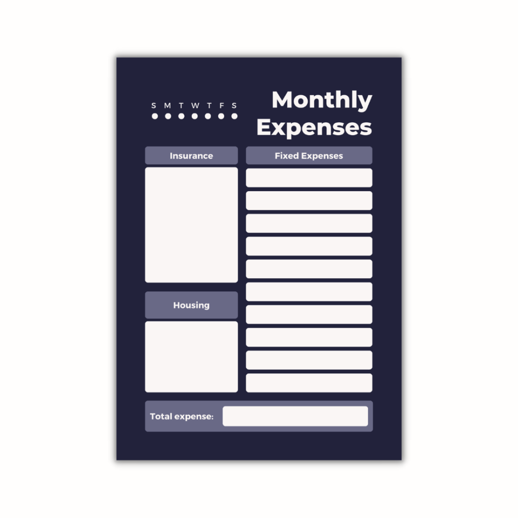 Financial Savings Tracker Planner Template - MasterBundles