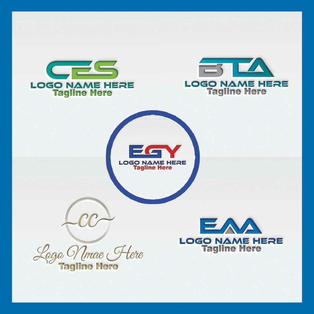 10 INITIAL LETTER LOGO DESIGN. - MasterBundles