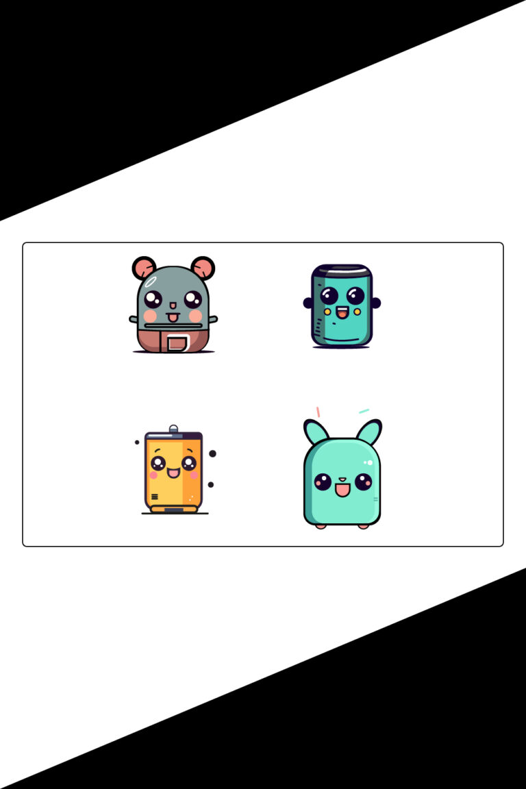 cute Battery logo vector illustration flat design,Cute smiling happy ...