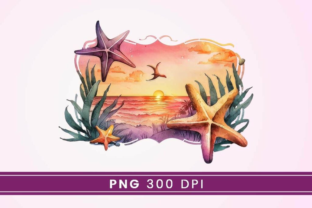 Beach Sunset Rectangular Bundle – MasterBundles