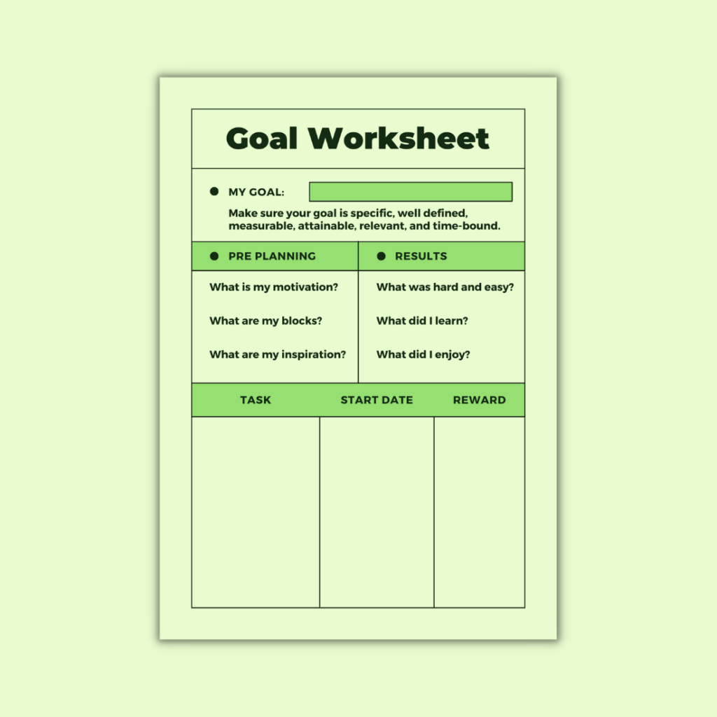 Green Study Grade Planner Canva Template - MasterBundles