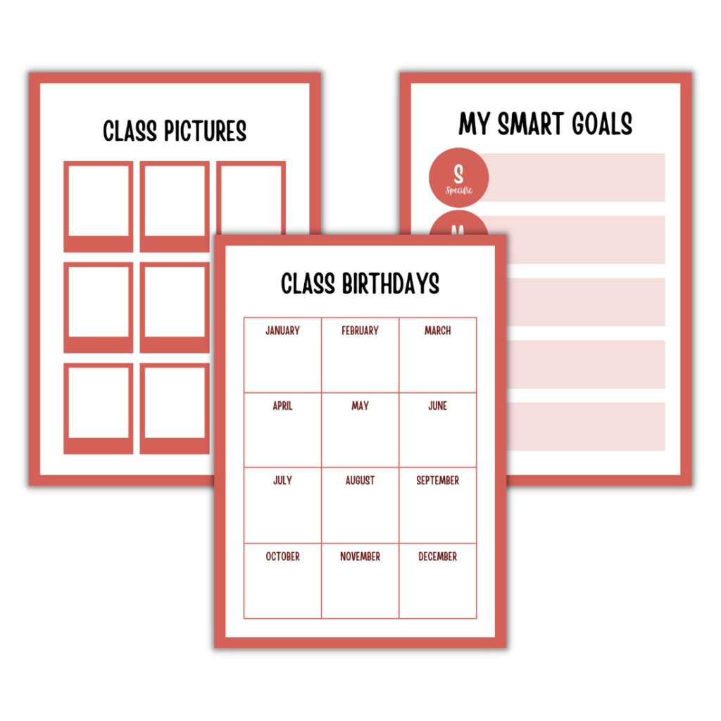 Teacher Planner Canva Template - MasterBundles