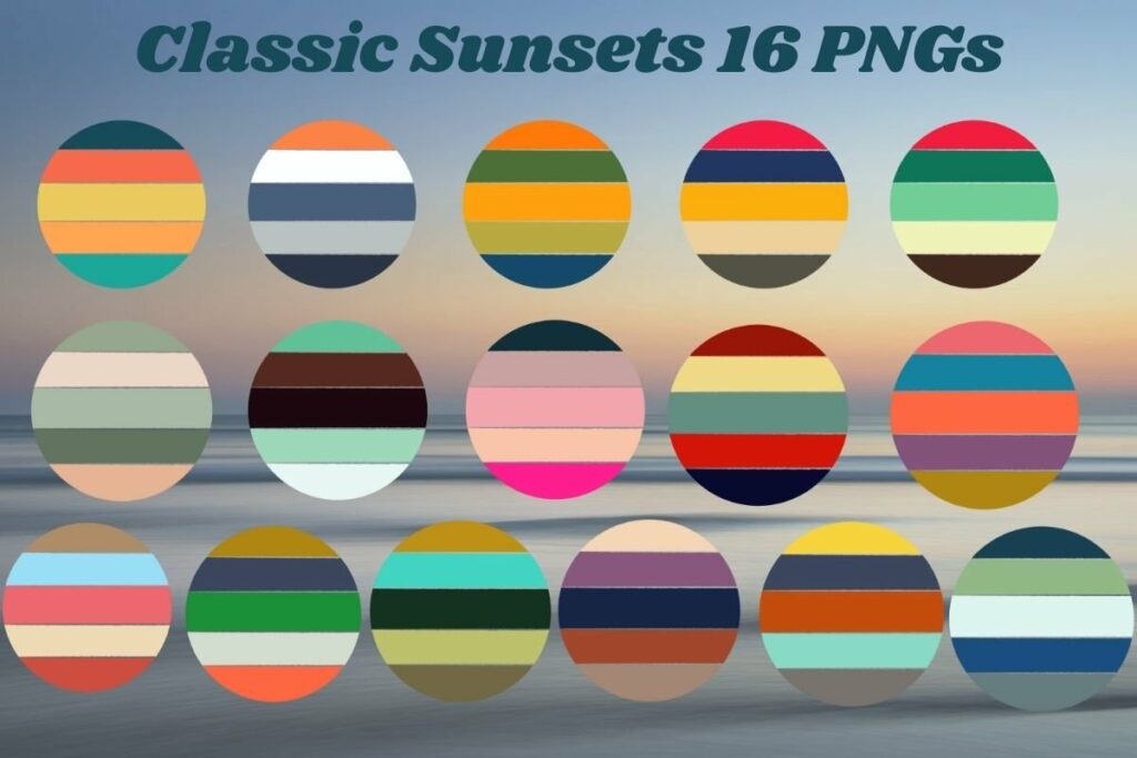 Vintage Sunset Designs – MasterBundles