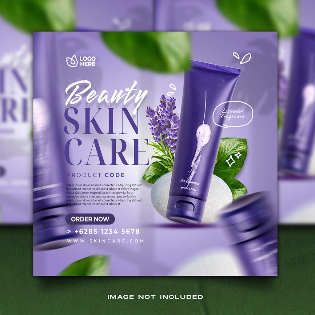 6+ Best Social Media Posts Template For Cosmetics Beauty Products ...