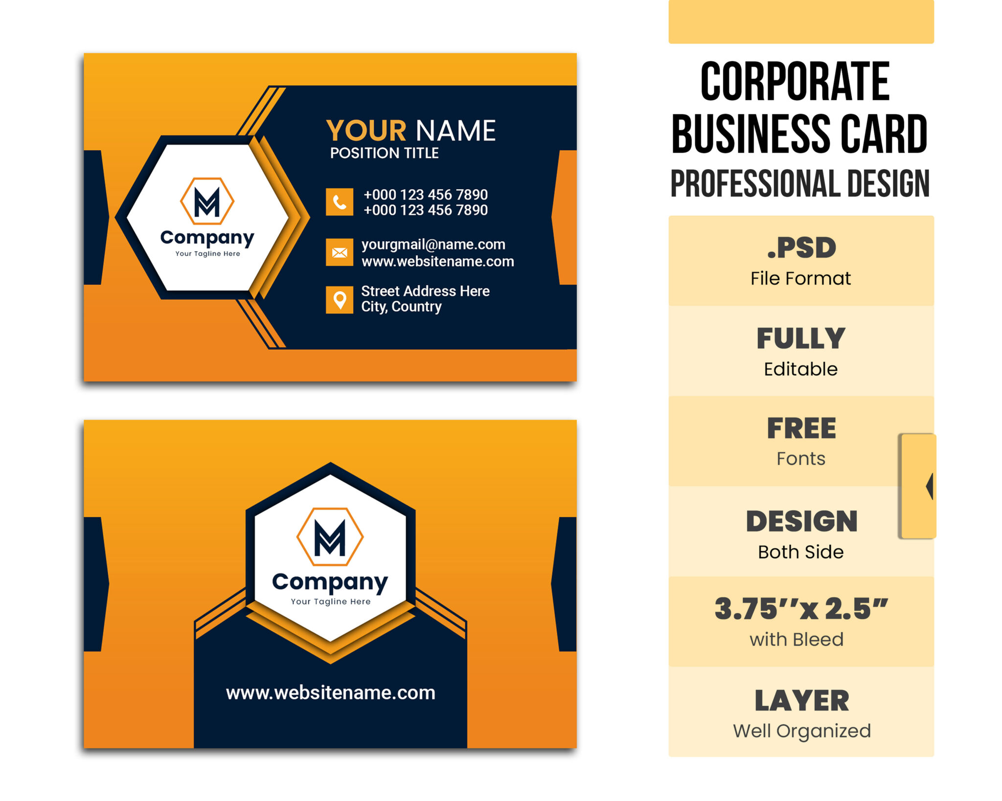 8 Minimal Design Visiting Card Bundle Only $5 - MasterBundles
