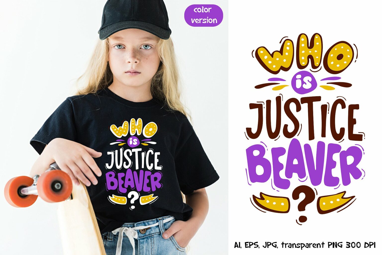 Beaver character creator + lettering – MasterBundles