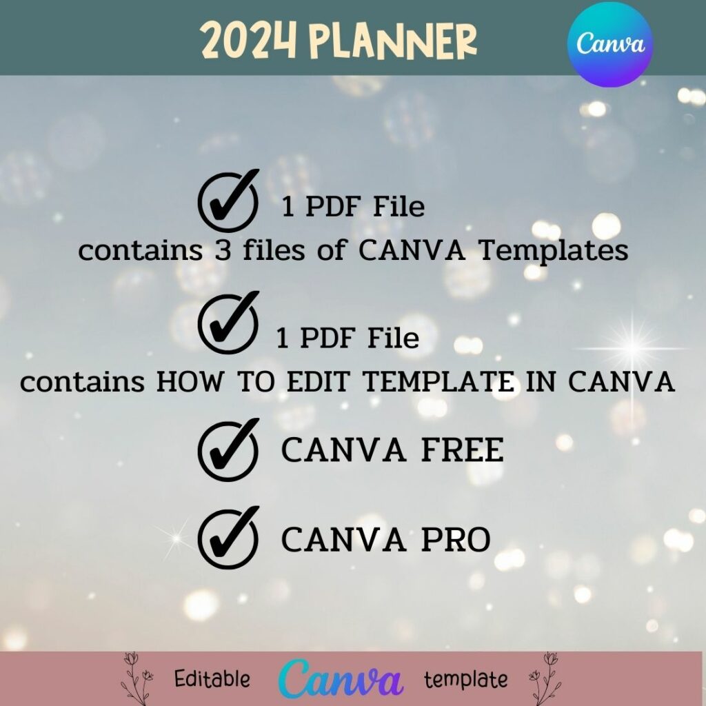 CANVA 2023 Planner Templates - MasterBundles