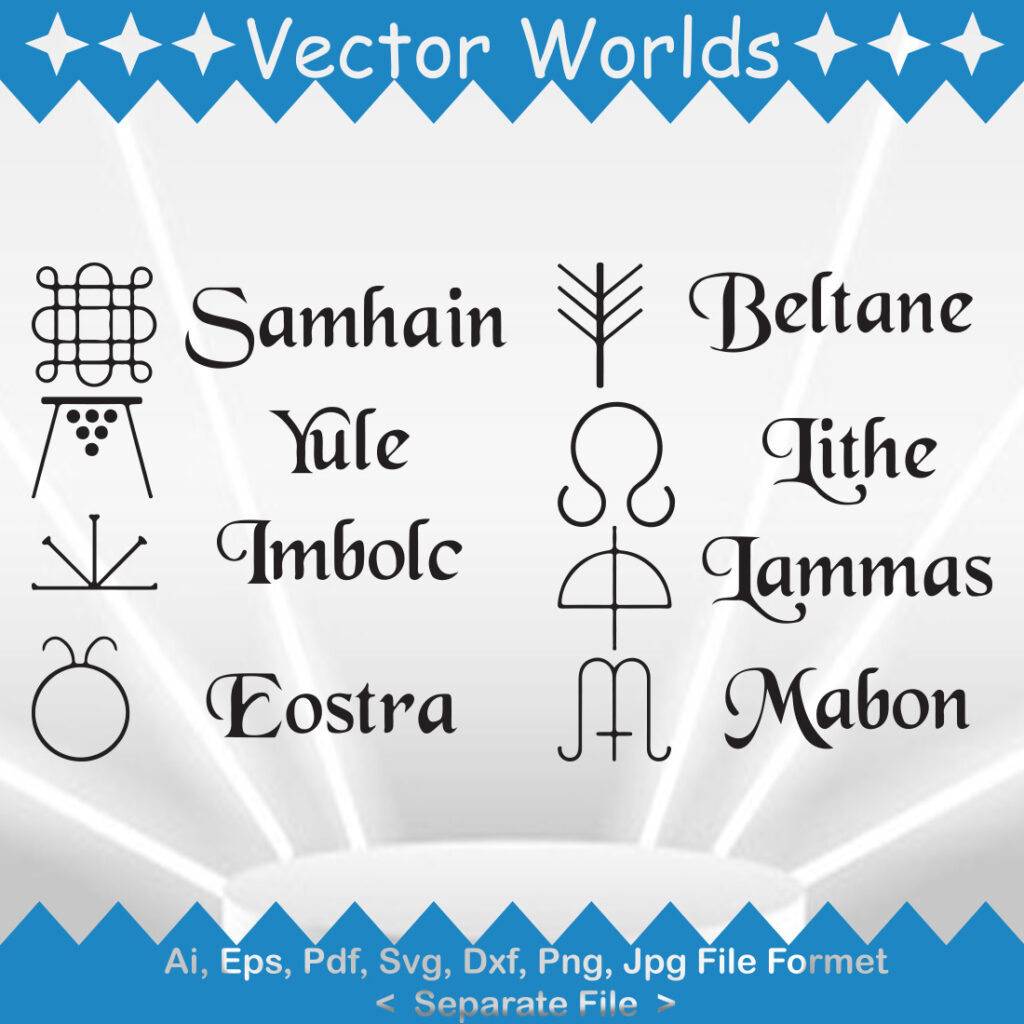 Beltane Symbol SVG Vector Design. - MasterBundles