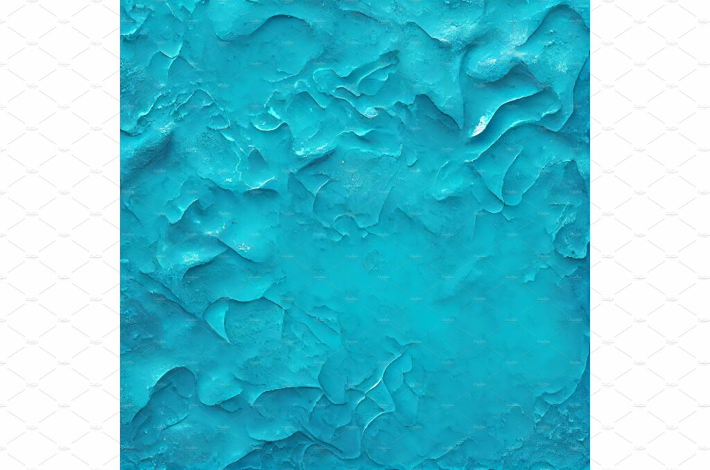 Sea blue venetian plaster decoration – MasterBundles