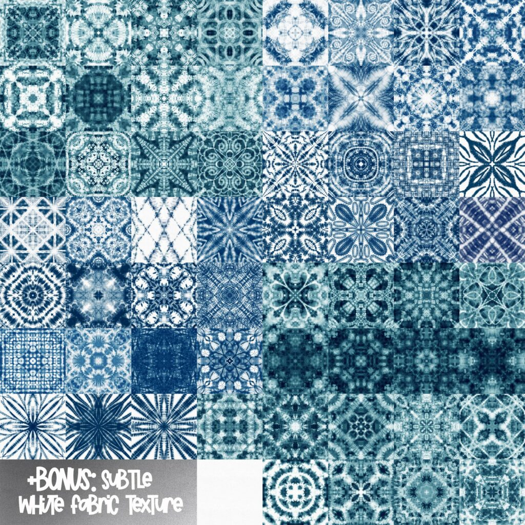Tie Dye Repeat Tile Patterns – MasterBundles