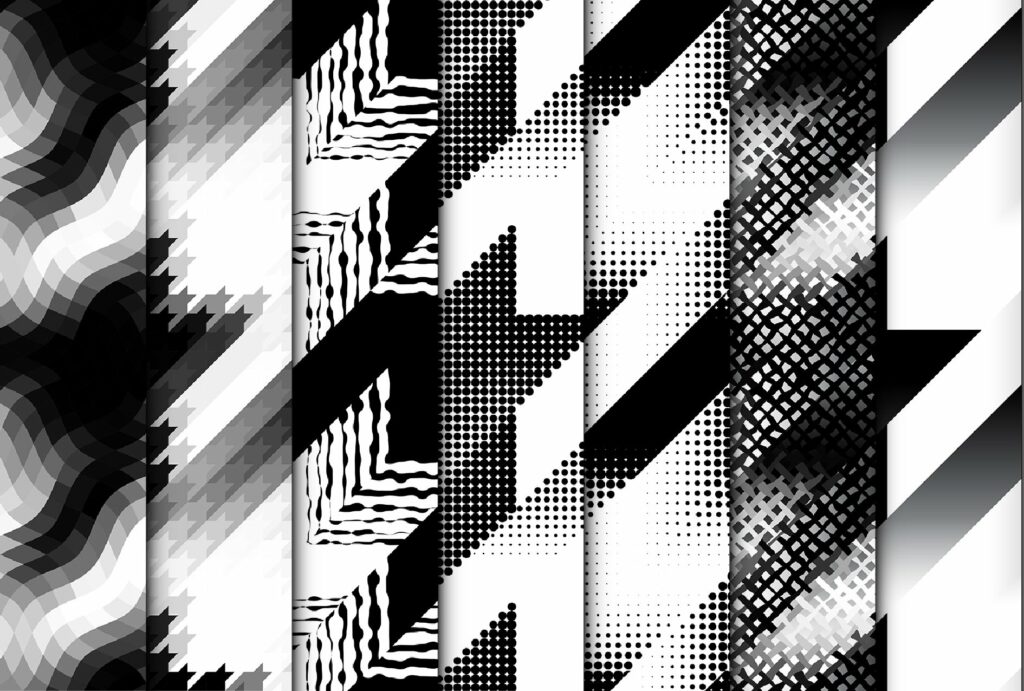 10 houndstooth patterns – MasterBundles