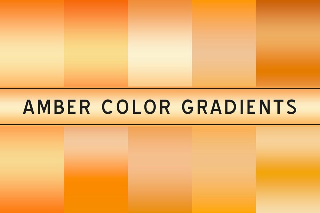 Amber Color Gradients – MasterBundles