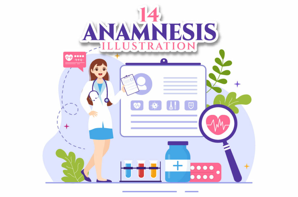 14 Anamnesis System Illustration - MasterBundles