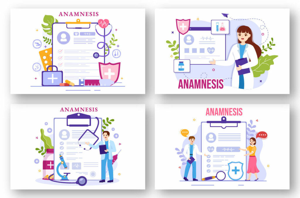 14 Anamnesis System Illustration - MasterBundles