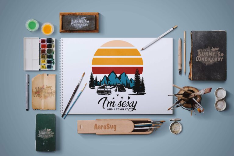 Retro Sunset Camping Png Sublimation – MasterBundles