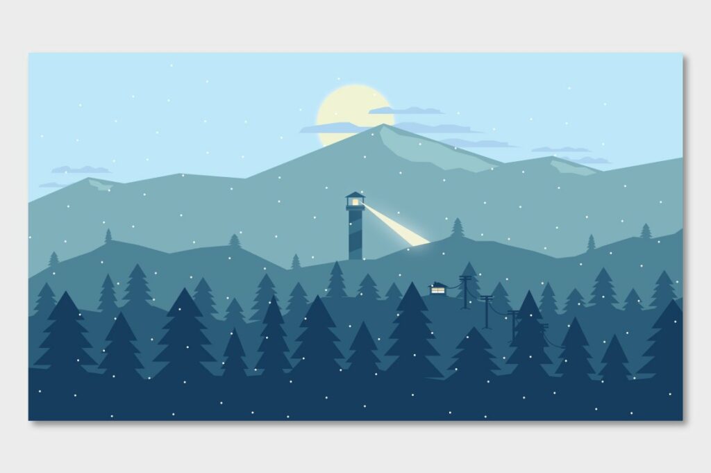 Landscape Vector Flat Design Bundle – MasterBundles