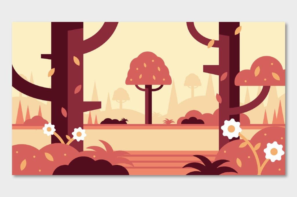 Landscape Vector Flat Design Bundle – MasterBundles