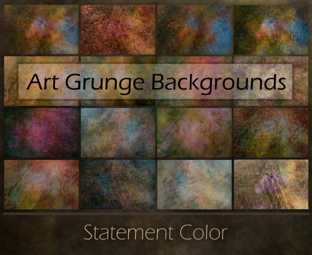 Bold Color Grunge Backgrounds – MasterBundles