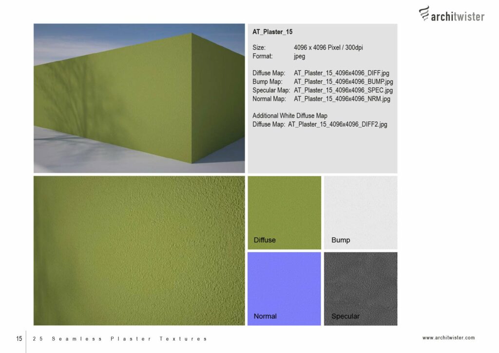 25 Seamless Plaster Textures – MasterBundles