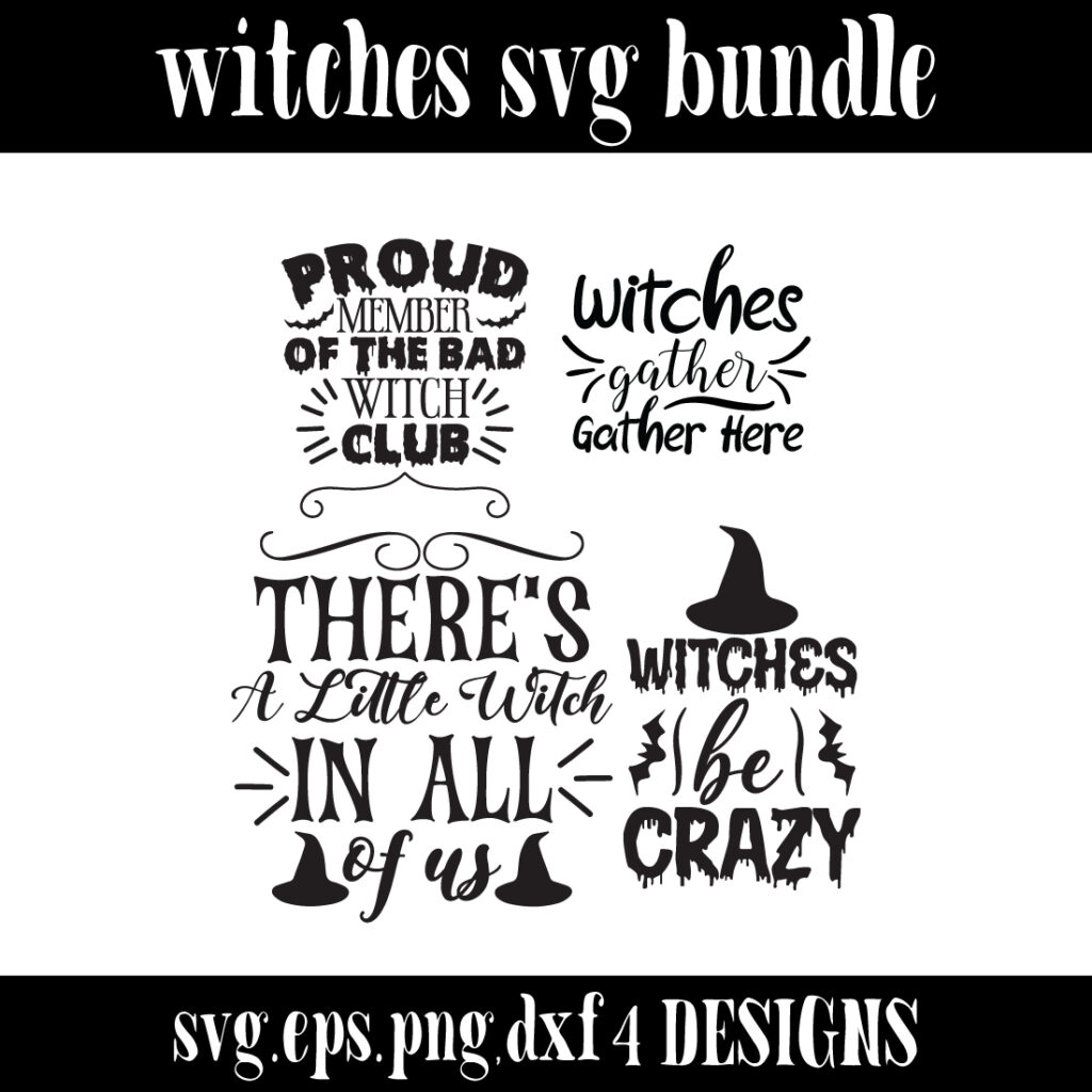witches svg bundle - MasterBundles