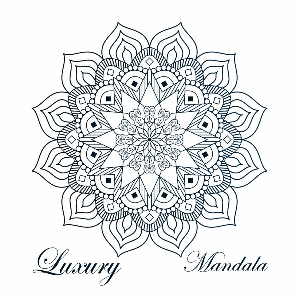 Beautiful Mandala Design Template SVG, Ai, EPS, PDF, JPG, PNG File ...