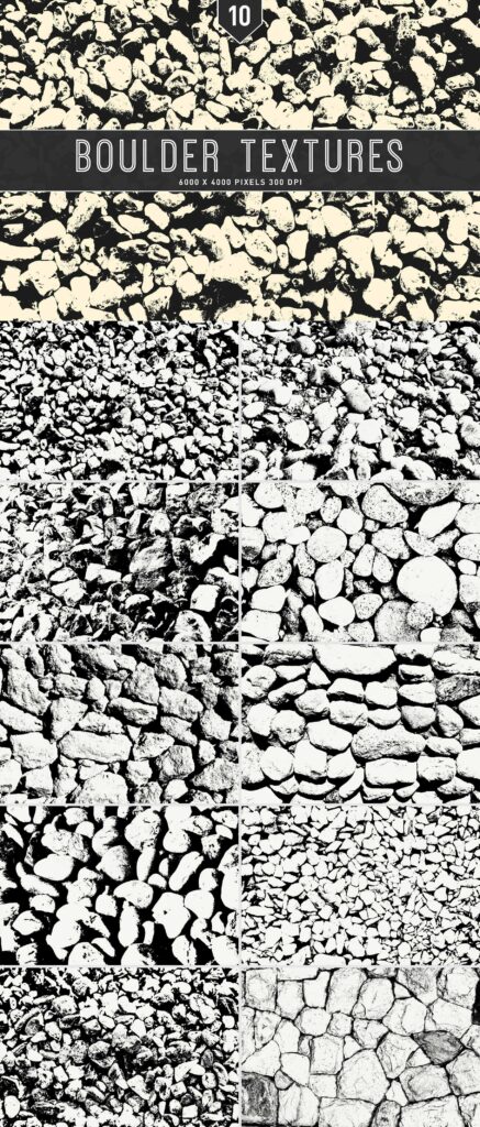Boulder Textures – MasterBundles