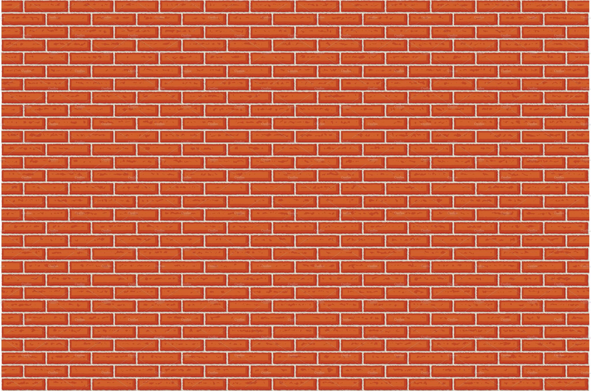 Old Red Brick Wall Seamless Pattern – MasterBundles