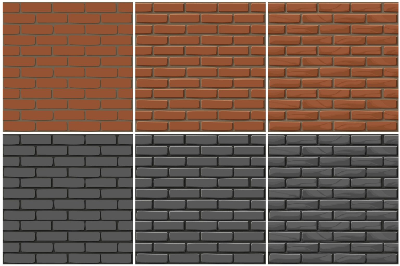 Set Brick wall texture seamless – MasterBundles