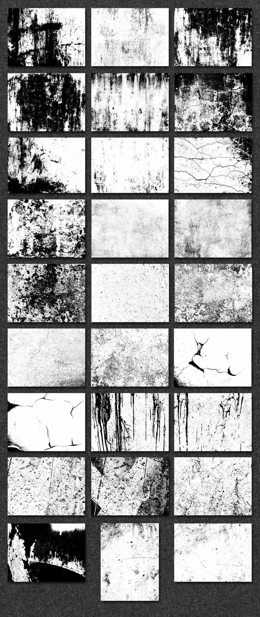 110 Distressed Textures – MasterBundles