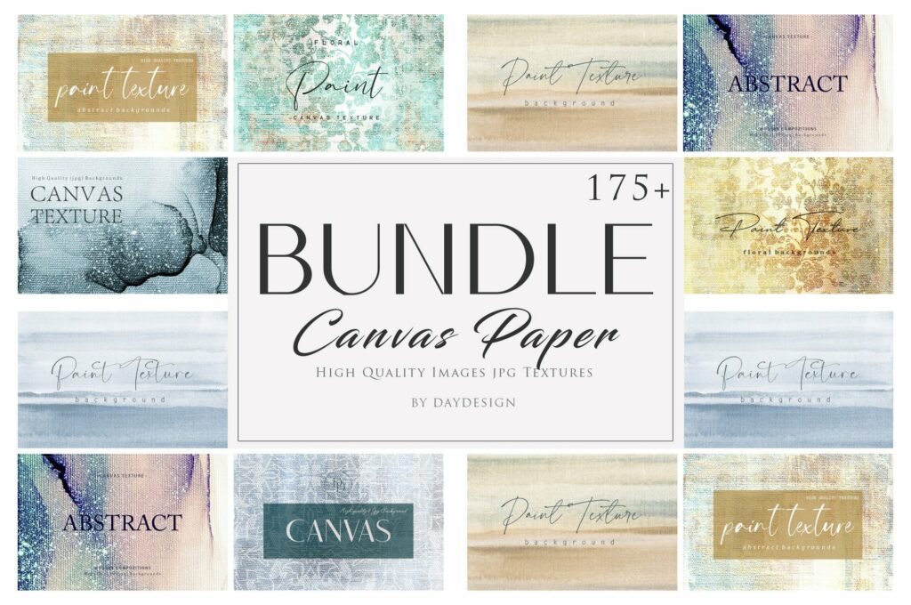BUNDLE Canvas Paper Textures – MasterBundles