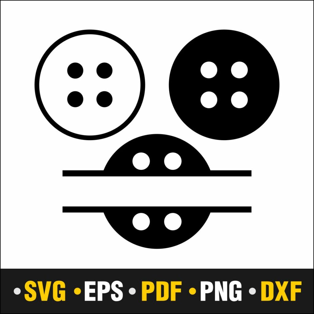 Button Svg, Sewing Machine Button Svg, Vector Cut file Cricut, Button ...