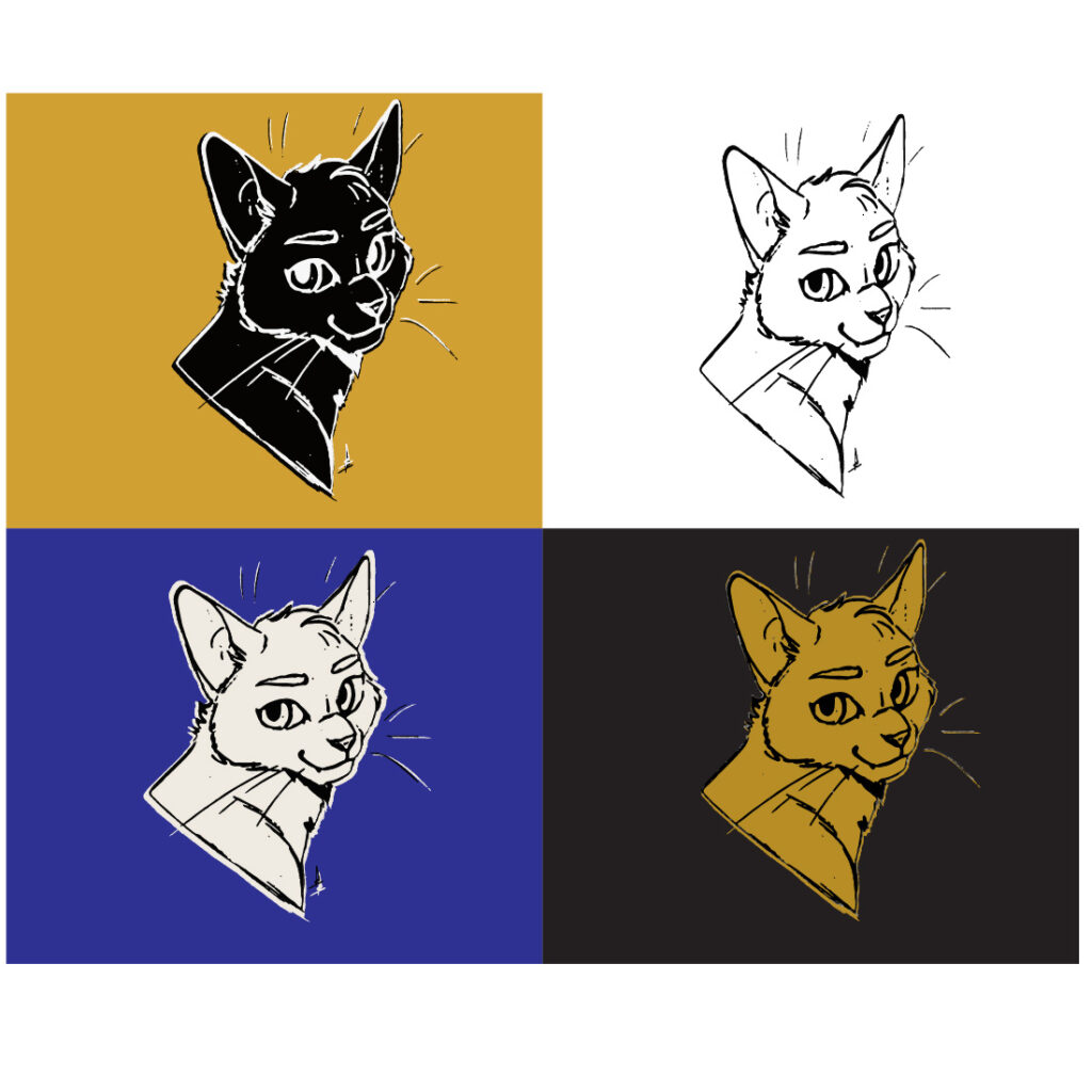 CAT AWESOME DESIGN TEMPLATE - MasterBundles