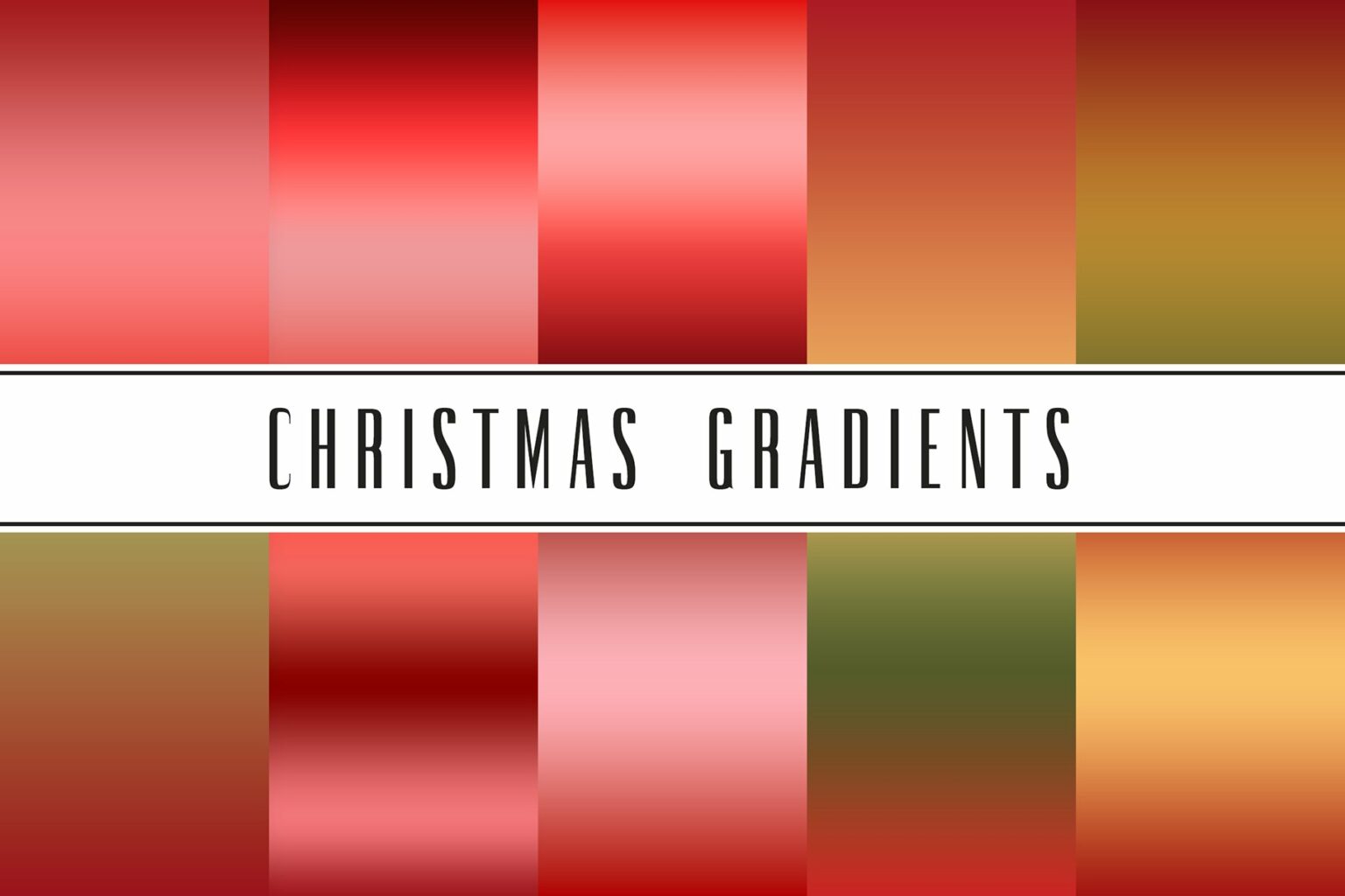 Christmas Gradients – MasterBundles