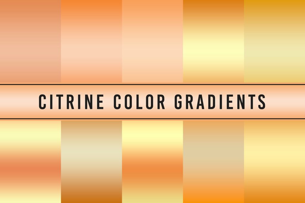 Citrine Color Gradients – MasterBundles