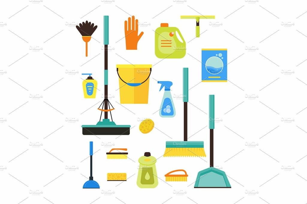 Cleaning Kit. Vector – MasterBundles