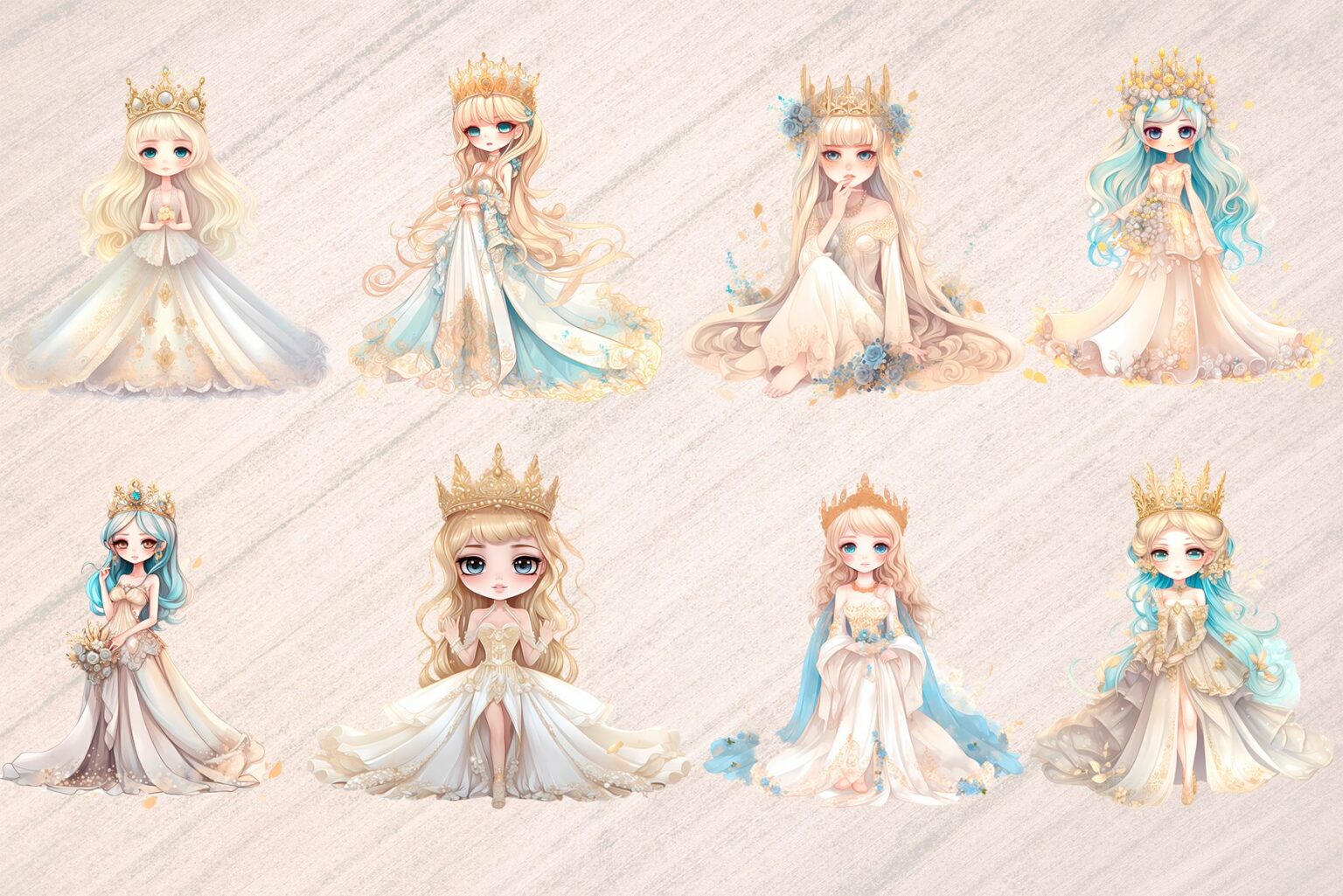 Chibi bride Illustration Clipart – MasterBundles
