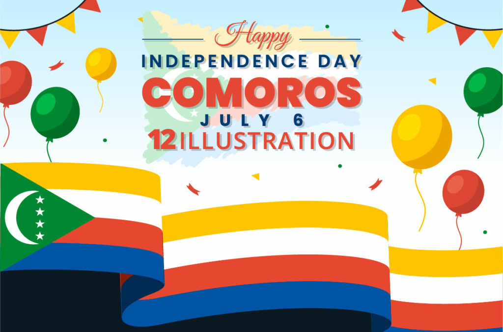 12 Happy Comoros Independence Day Illustration - MasterBundles