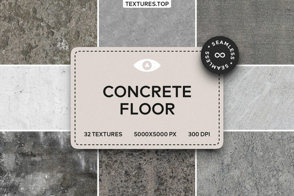 32 Seamless Concrete Floor Textures – MasterBundles
