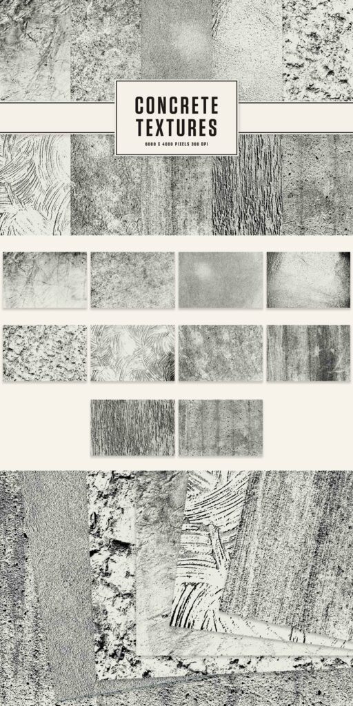 Concrete Textures – MasterBundles