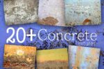 20 Concrete Textures Pack 2 – MasterBundles