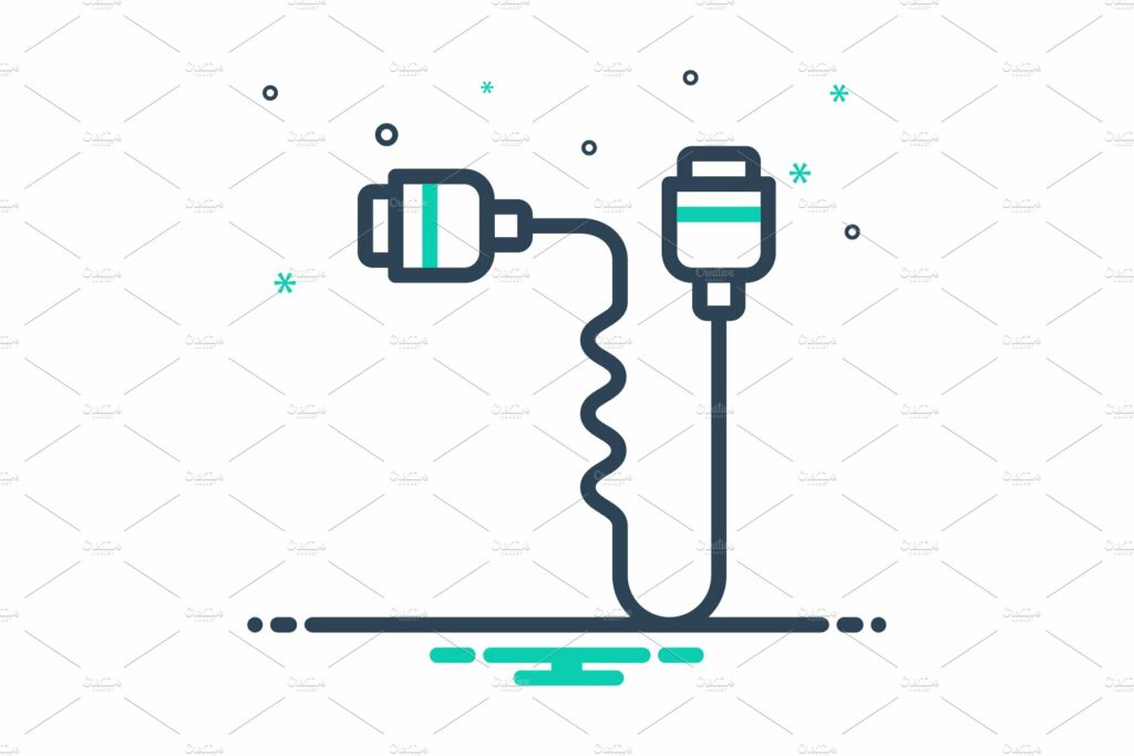Cord rope mix icon – MasterBundles