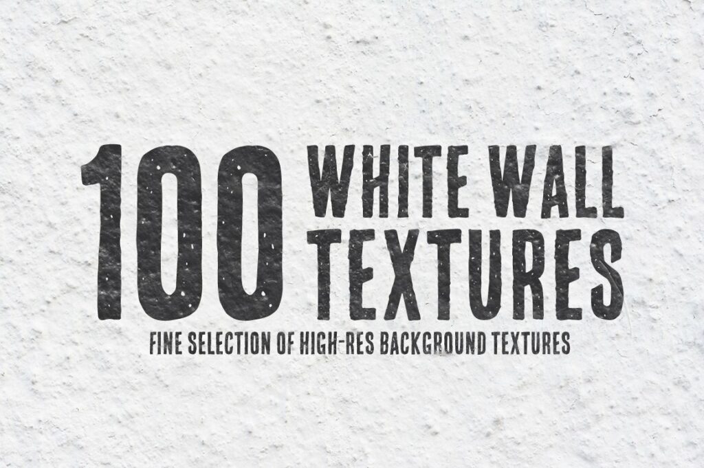 100 White Wall Textures Bundle – MasterBundles