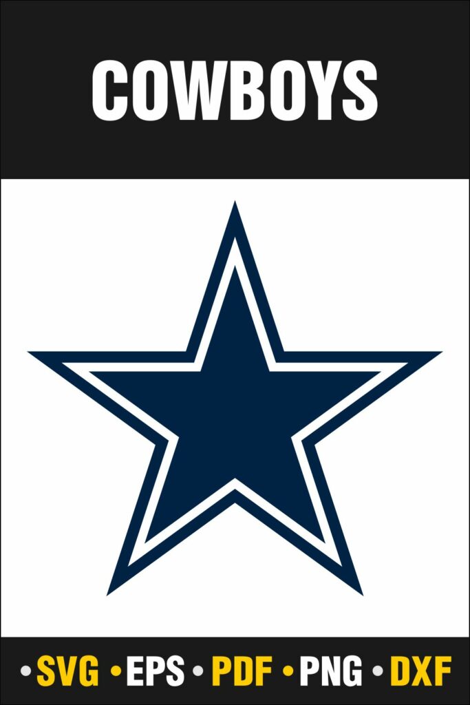 Dallas cowboys Svg, cowboys Svg. Vector Cut file Cricut, Silhouette ...