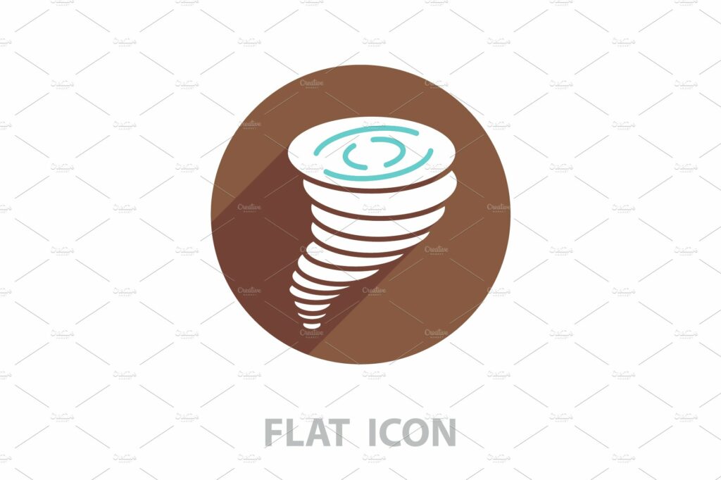 Tornado icon. vector illustration – MasterBundles