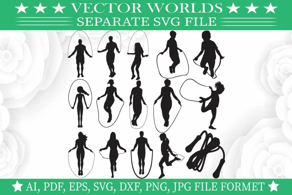 Jumping Rope Svg, Jump, Rope Svg – MasterBundles