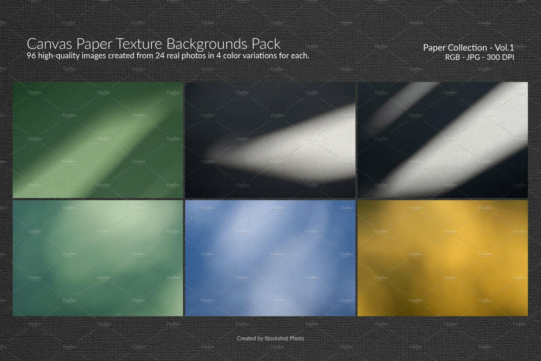 Canvas Paper Texture Background Pack – MasterBundles